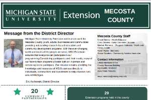 Mecosta County Annual Report 2022 - Mecosta County