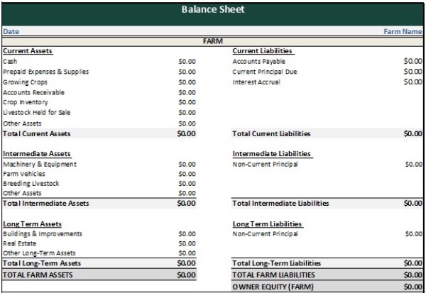 Balance Sheet Walkthrough Videos - Long Term Assets - Farm Management